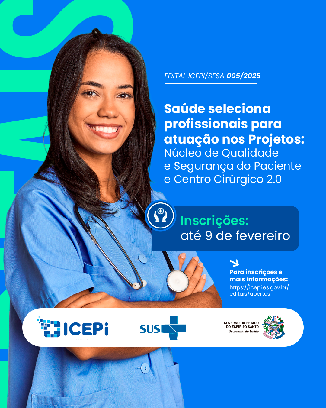ICEPi - Saúde seleciona profissionais para atuação em Programa da ...