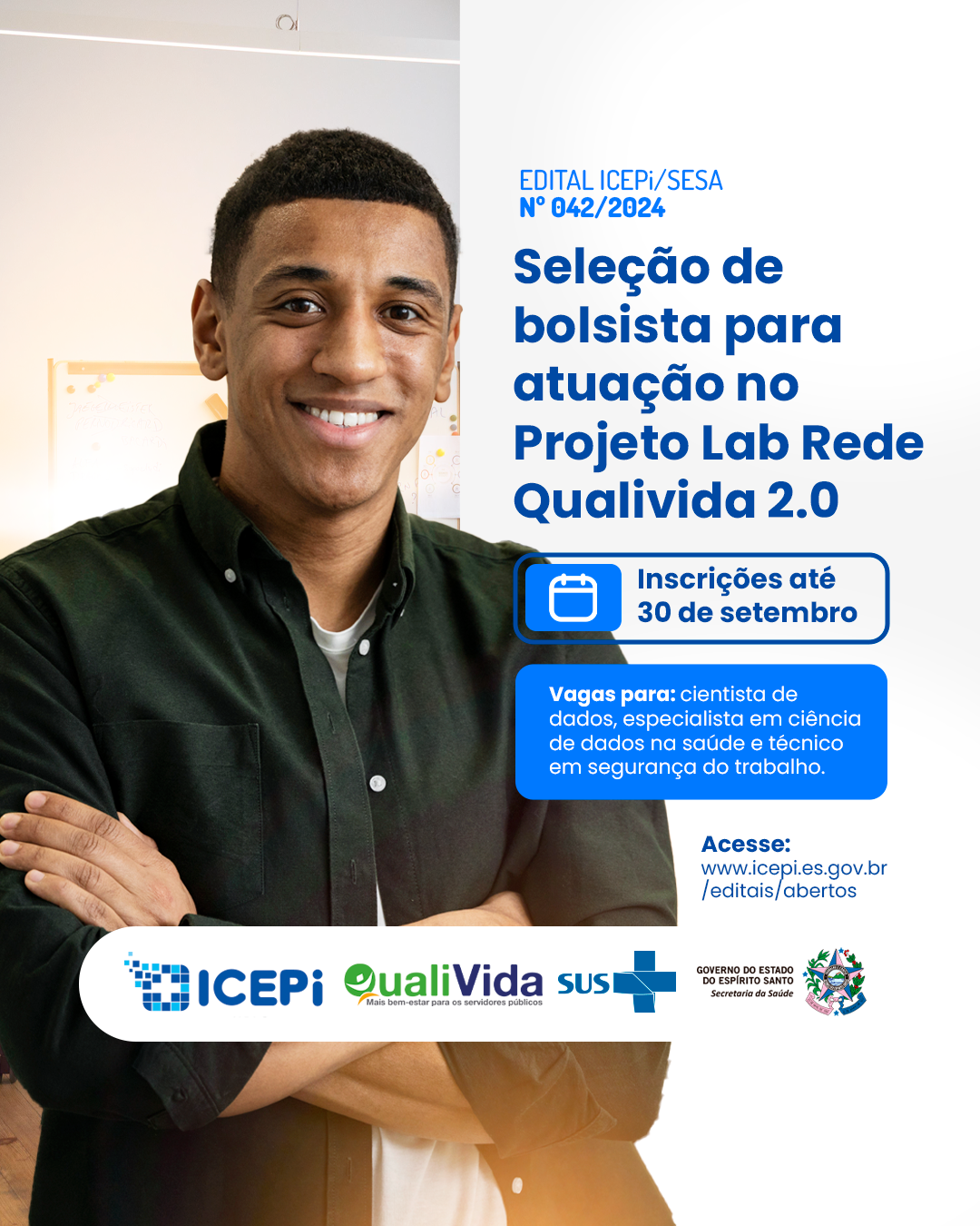 ICEPi - Edital seleciona profissionais para as áreas de Ciência de ...