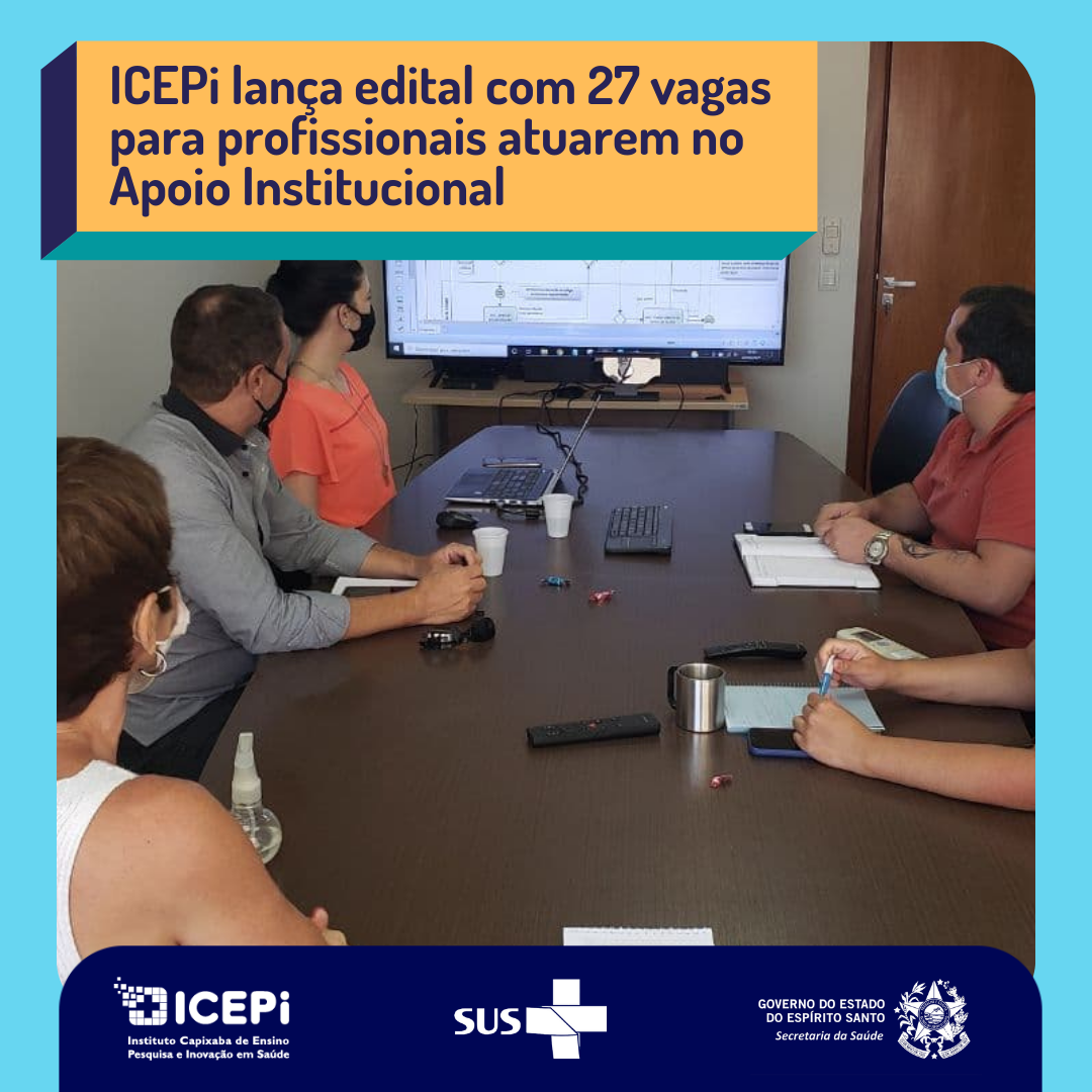 ICEPi - ICEPi lança edital com 27 vagas para profissionais atuarem no ...